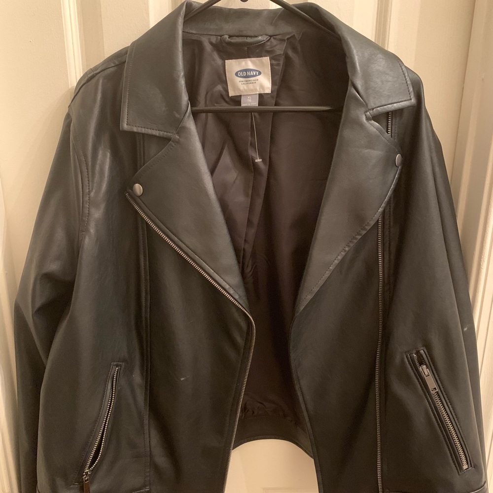 Black Motor Jacket - Gem
